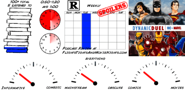 Superhero Podcast Review: Dynamic Duel | Flights, Tights, and Movie Nights